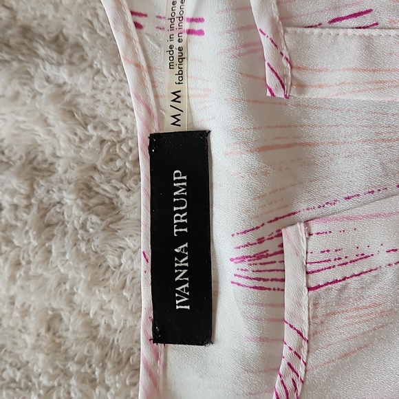 Ivanka Trump | Tops | Ivanka Trump Sheer Top Medium | Poshmark